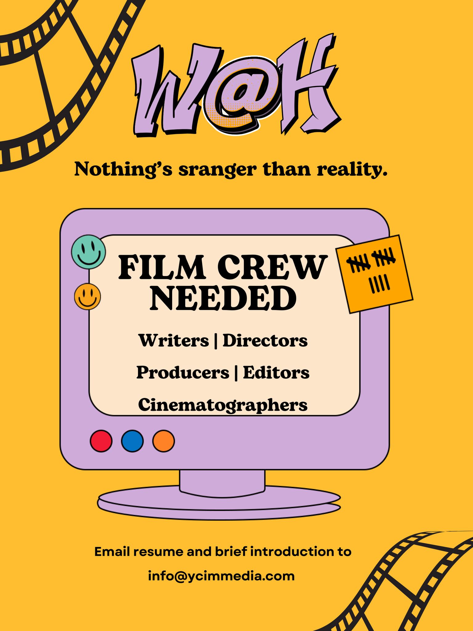 Virtual film crew member [multiple roles] - a… - Stage 32